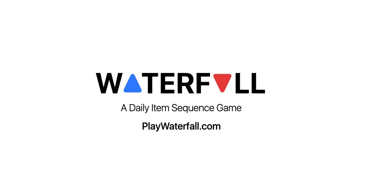 Waterfall - Daily Puzzle Game